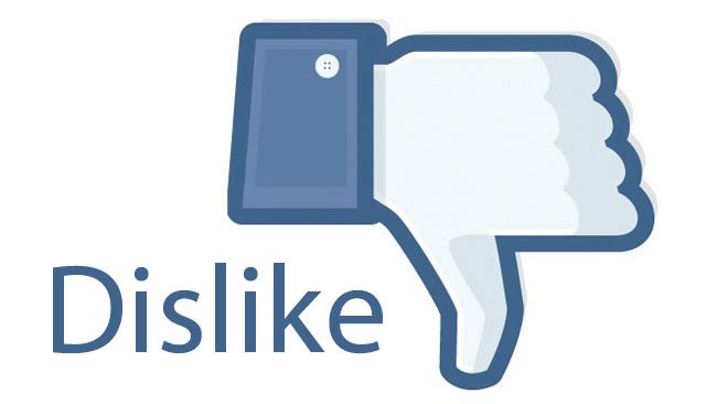 Facebook Dislike Png