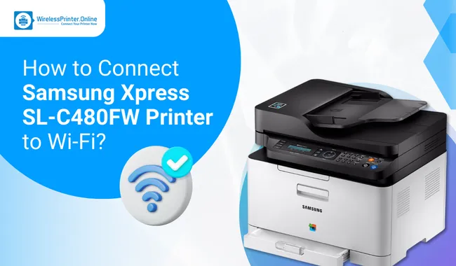 How to Connect Samsung Xpress SL-C480FW Printer to Wi-Fi? | by wirelessprinter61 | Medium