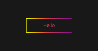 Css Border Gradient