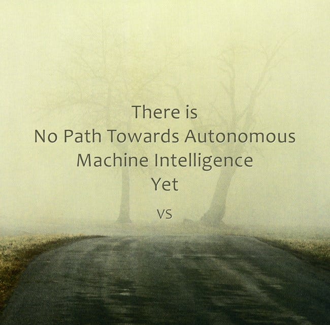 There is No “Path Towards Autonomous Machine Intelligence“ Yet… | by ...