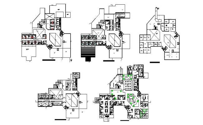 Eye hospital with detail dimension in AutoCAD file | by Autocad Files ...