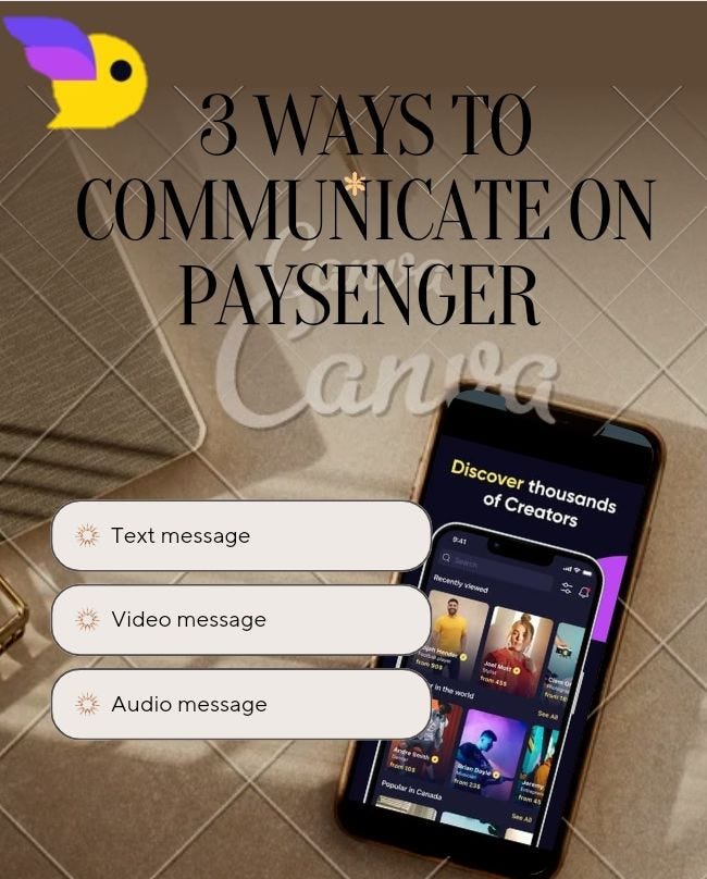 PAYSENGER, HOME OF COMMUNICATION. The paradox of our time: there is too ...