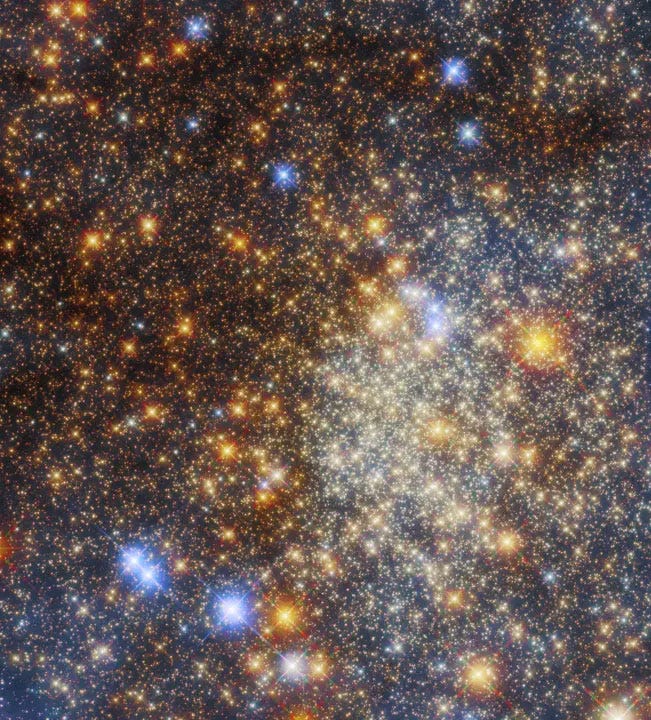 Admire the glistening star cluster Terzan 12 in this Hubble telescope ...