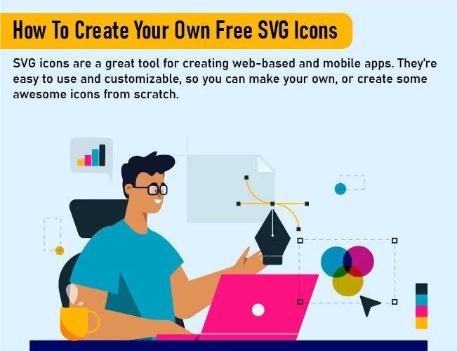 How to create svg icons online for free? | by Ivector | Medium