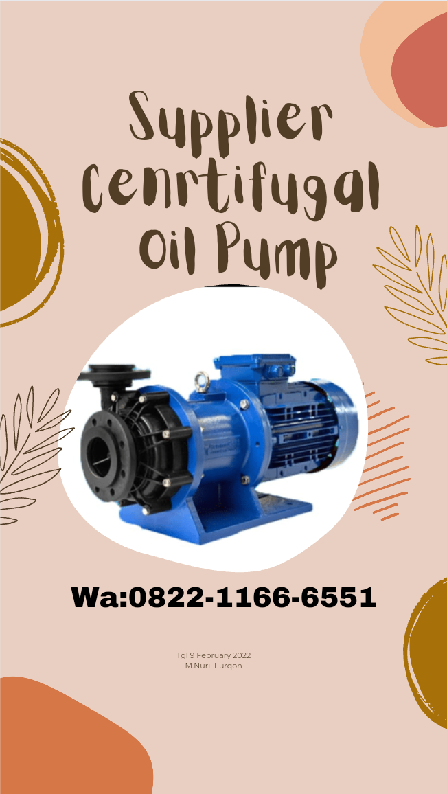 BERGARANSI Wa 0822-1166-6551 Supplier Pompa Sentrifugal Volute Untuk Taman Industri Maritim West ...