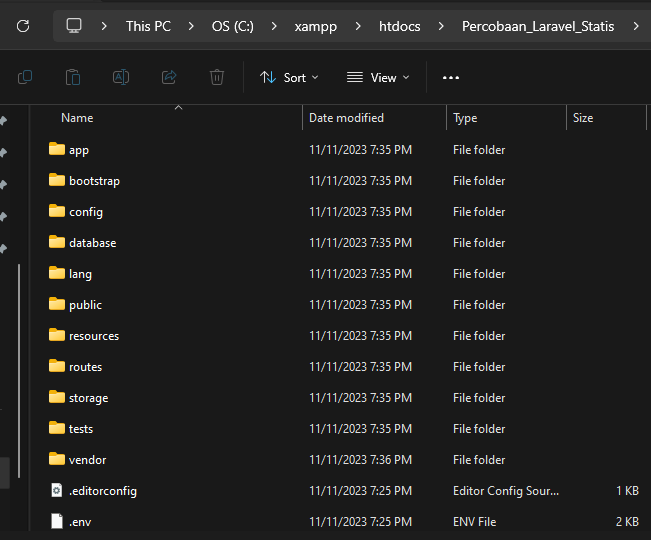 Create Web Static on Laravel | by Nindadela | Nov, 2023 | Medium