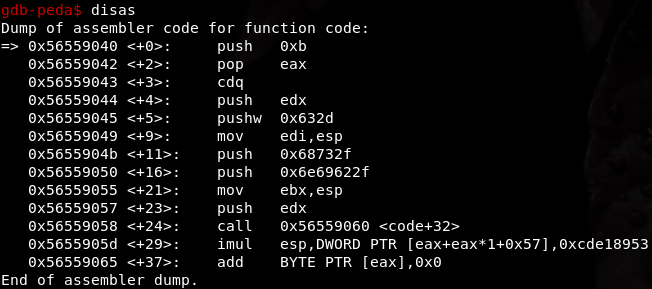 x86 SLAE — Assignment 5: Shellcode Analysis | by Adam | Medium
