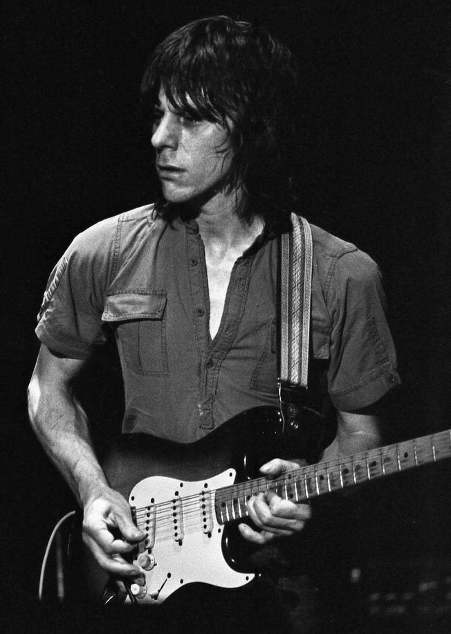 Another One Gone — RIP Jeff Beck. The guitar god all the other guitar ...