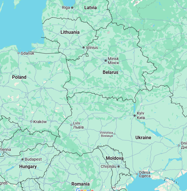 Rivers as national borders Pt 14: Eastern Europe | by Map Nerd For The ...