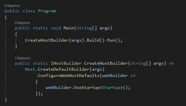 ASP.NET Core 5.0. Default Codes | Medium