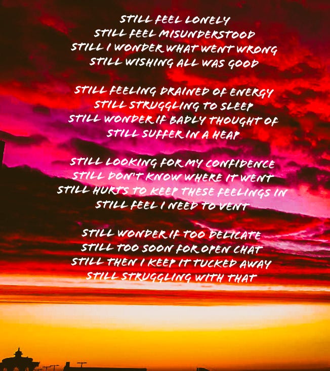 Still... POETRY | by Emma Davey Poet & Writer | Medium