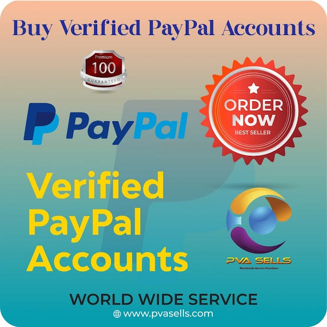 Get Verified PayPal Account. Are you afraid to Get our Verified… | by ...