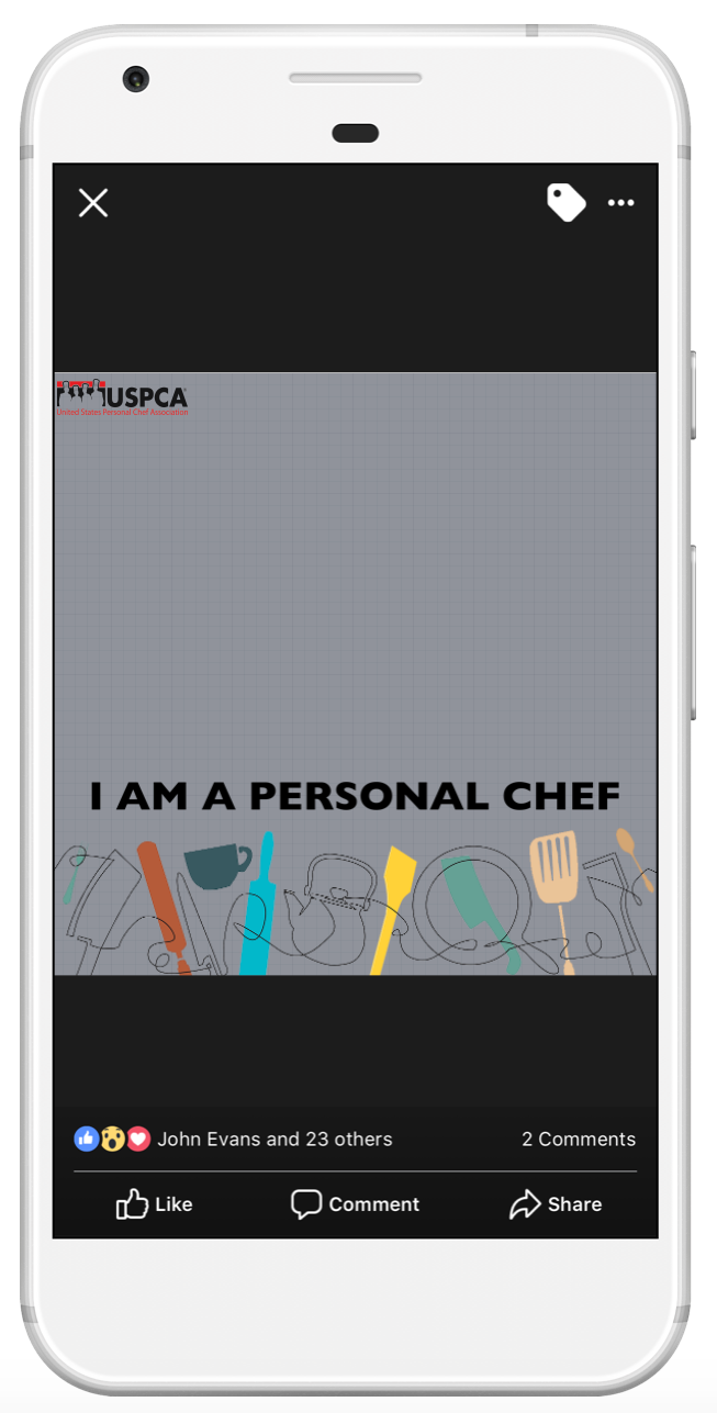 How To: Use Facebook Frames and Filters | by US Personal Chef Assn ...