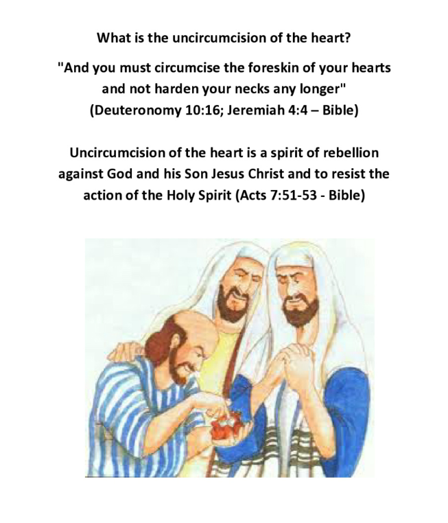 The spiritual circumcision of the heart (Romans 2:25–29) | by Yomelijah ...