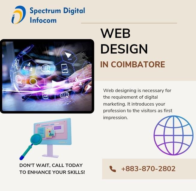 WEB DESIGNING IN COIMBATORE | by karthik2727 | Medium