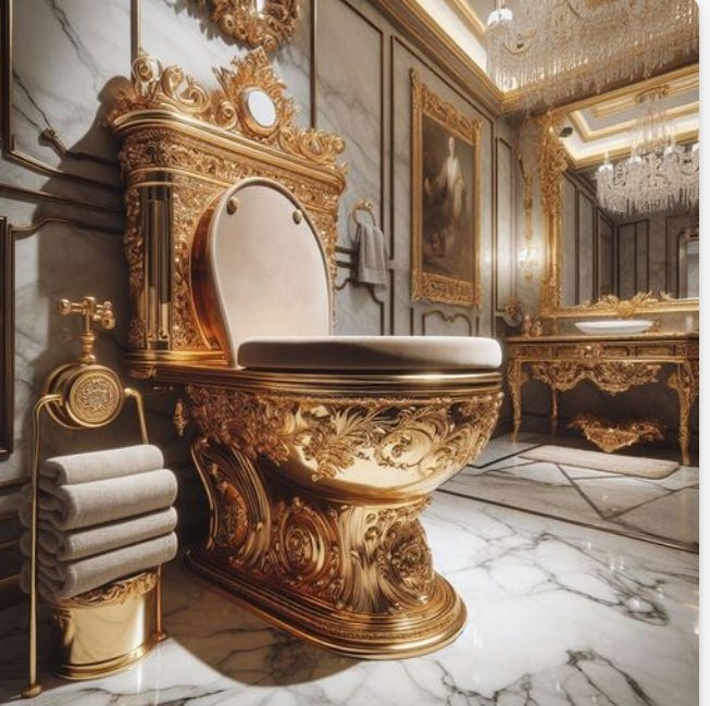 A individual in the UK stole toilets made of solid gold 🪙🪙 | by World ...