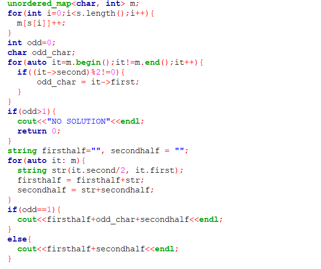 Palindrome Reorder. Given a string, the task is to… | by Mahe Iram Khan ...
