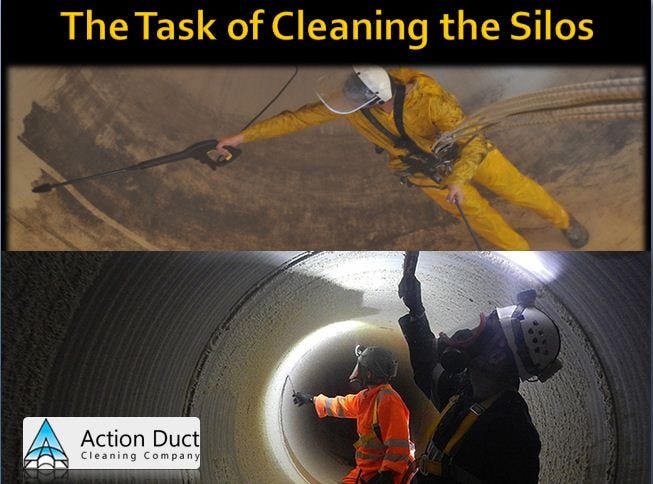 The Task of Cleaning the Silos. https://ductcleaningcalifornia ...