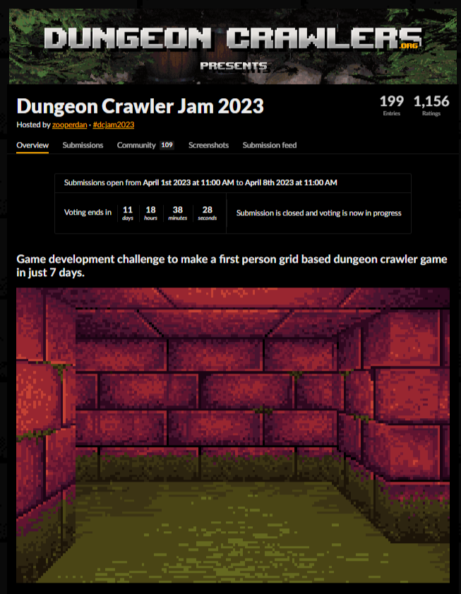 My first game jam experience — Dungeon Crawler Game Jam 2023 | by Chris | Medium