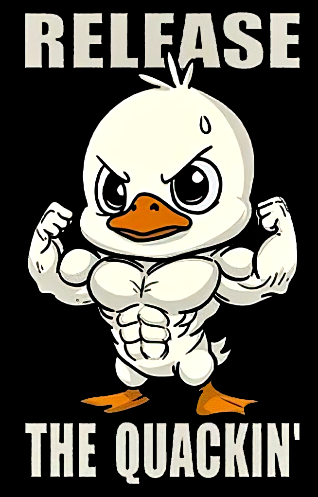 Unleashing Inner Child Fun: The “Duck Release the Quackin’ Design ...