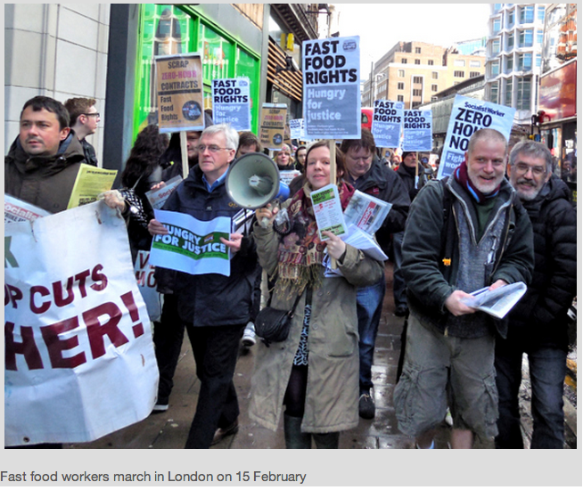 Fast food rights campaign launched in the UK | by Union Solidarity Int ...