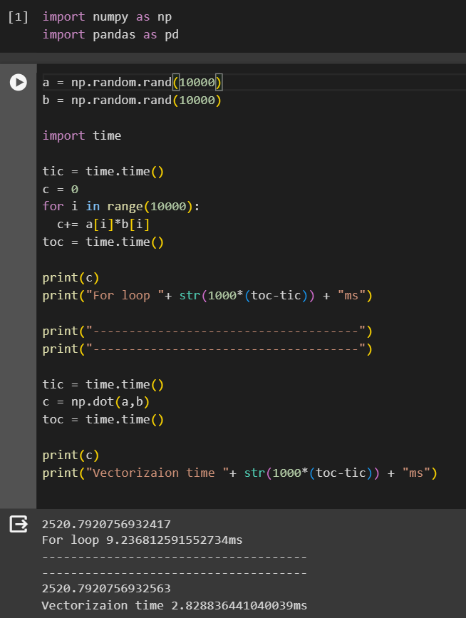 Vectorization — To Avoid For Loops By Animeshshukla Feb 2024 Medium