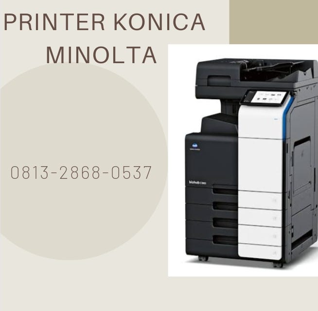 PALING KOKOH!!! WA/TLP 0813–2868–0537 , Printer Konica Minolta Cannot ...