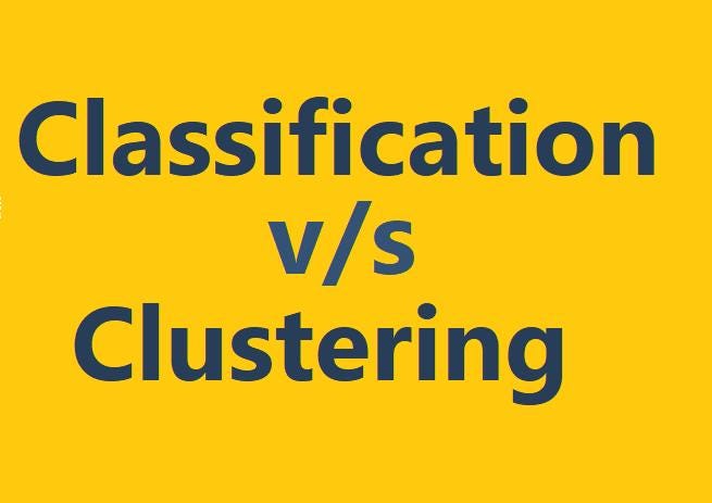 Difference Between Classification And Clustering | by Sociallyidigitize ...