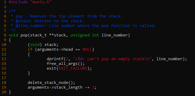 Creating an Interpreter for Monty Bytecodes Using C Programming ...