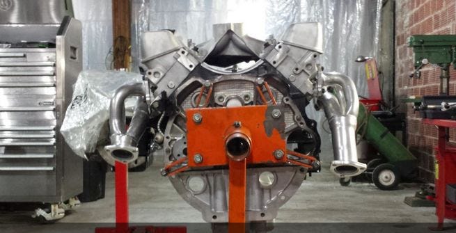 Hot-Sealed V8 Engine. Beginning from the core block that has… | by ...