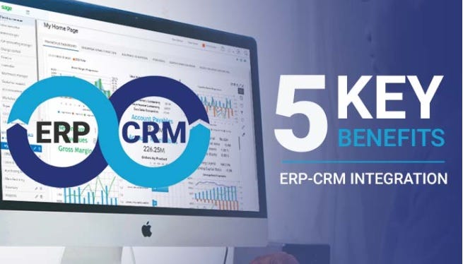 5 Significant Advantages when Using an ERP — CRM System Integration ...