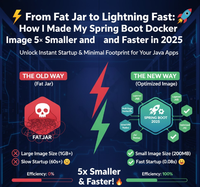 ⚡ From Fat Jar to Lightning Fast: How I Made My Spring Boot Docker ...