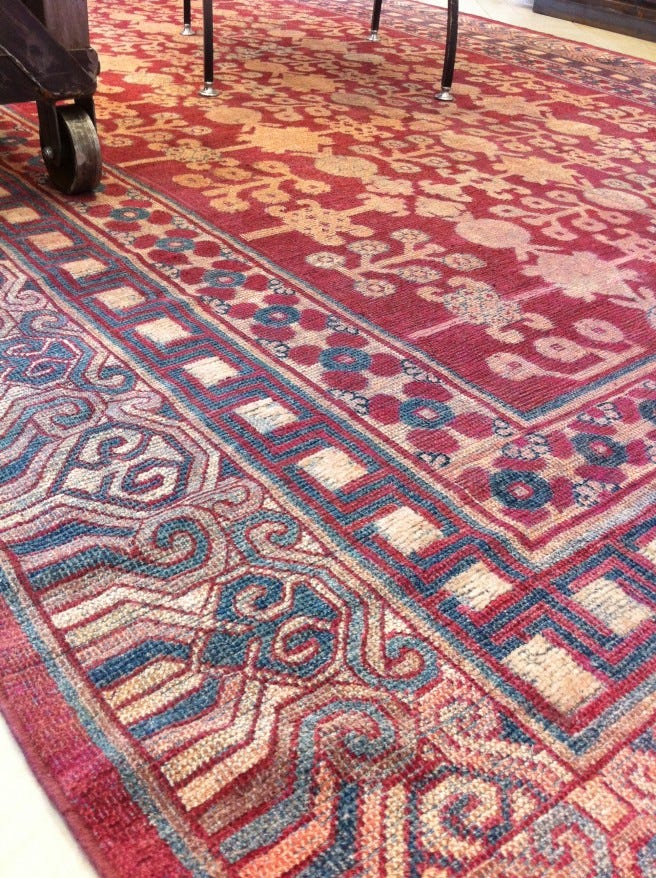 Samarkand Rugs: Sumptuous Style, Ancient Heritage | by Doris Leslie ...