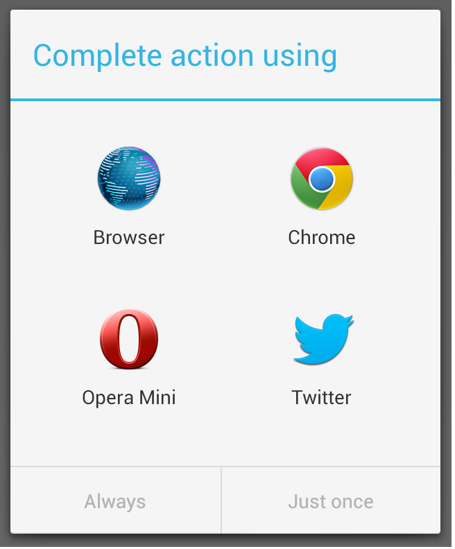 Android Custom Chooser for Gmail and WhatsApp | by Prakash Sharma | Medium
