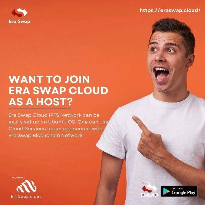 WANT TO JOIN ERA SWAP CLOUD AS A HOST? - Era Swap DAO - Medium