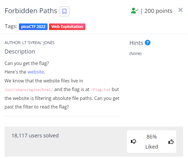 [picoctf] Forbidden Paths And Power Cookie 200 200 400 Points K Y I To Medium