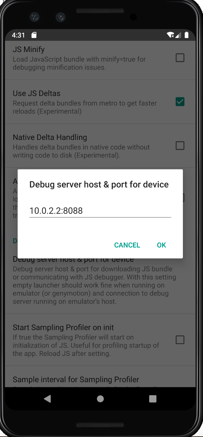 React Native — Run the Packager on different port | by Shamshudein Syed Kareem | Medium