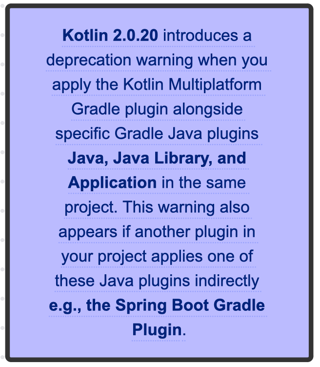 Kotlin 2.0.20 Changes for Kotlin Multiplatform | by Nine Pages Of My ... Kotlin 2.0.20 Changes for Kotlin Multiplatform | by Nine Pages Of My ...