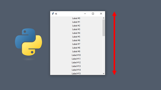 A Tkinter Scroll View Widget - J&T Tech - Medium