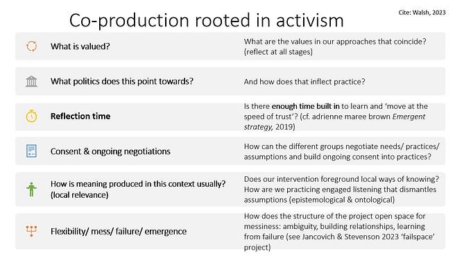 Co-production Blog - Learning from ‘failure’ in co-production ...