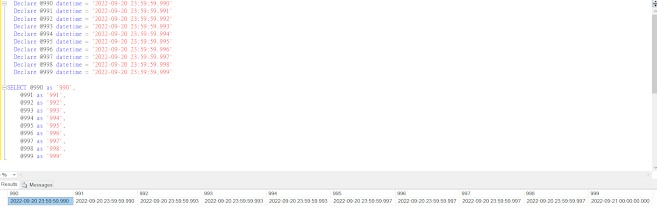MS SQL Pass Datetime milliseconds missing precision | by chikuokuo | Medium