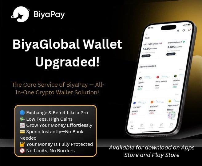 💼 BiyaPay Wallet Just Got Smarter — And So Should You | by Alantic DeFi 💎🧿 | Jul, 2025 | Medium