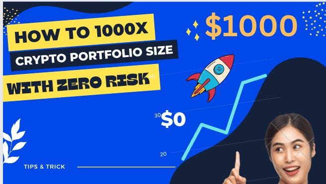 How To 100X your crypto Portfolio Size With zero risk | by Ikechukwu ...