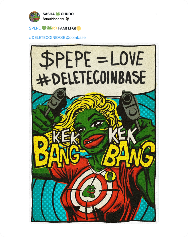 Why is the $PEPE Community Calling For Us To #DeleteCoinbase | by ...