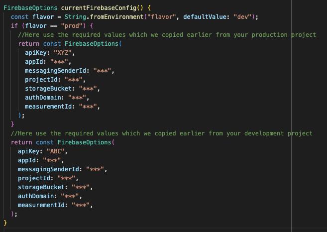Setup multiple Firebase environments in Flutter Web | by Anuj Tayal ... Setup multiple Firebase environments in Flutter Web | by Anuj Tayal ...