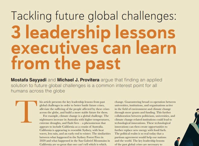 Tacking Future Global Challenges - Mostafa Sayyadi - Medium