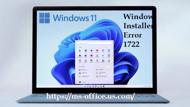 If You Are Getting Window Installer Error 1722 in Window 11! How To Fix ...