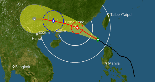 Typhoon Day. This is the first typhoon affecting… | by Harry Ng | Medium