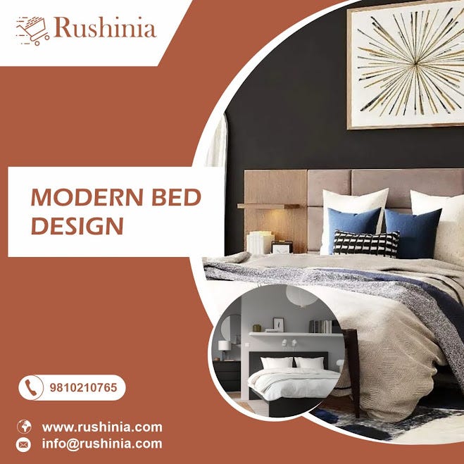Best Modern Bed Design Furniture Collection in Delhi. - Rushina Sale ...