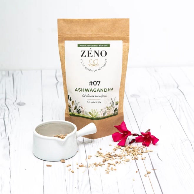 Shop for ashwagandha tea online - Zenonaturals User - Medium